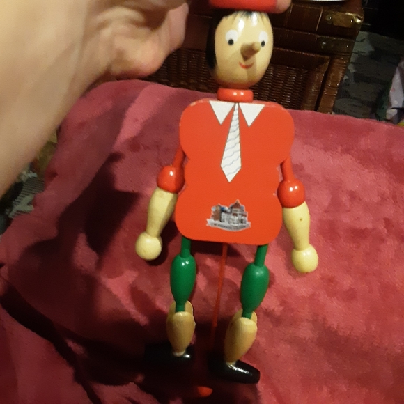 Toys | This Vintage Pinocchio Pull String Puppet Toy | Poshmark